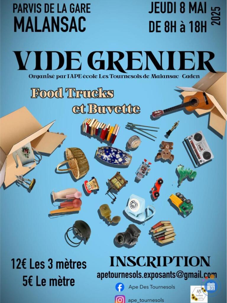 Vide grenier - Malansac (56)