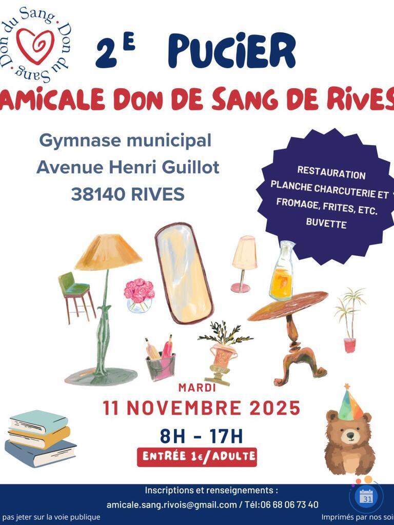 2e Pucier du don du sang de Rives - Rives (38)