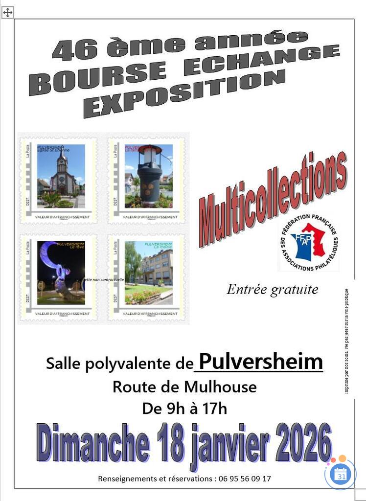 46éme bourse multi collections - Pulversheim (68)