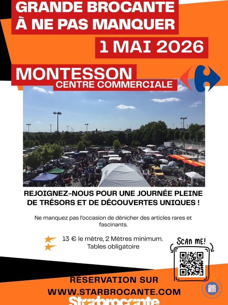 Brocante du 1er mai - Montesson (78)