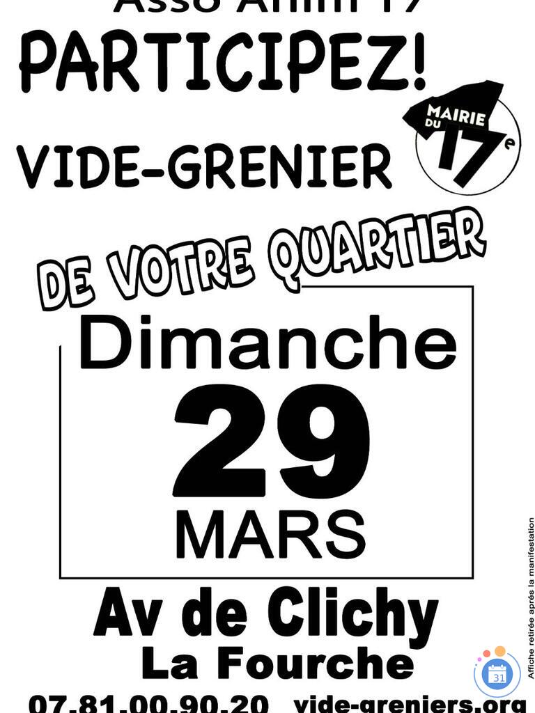 vg av de Clichy 75017 - Paris 17 (75)
