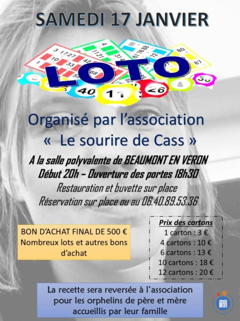 Loto 'le sourire de Cass' - Beaumont-en-Véron (37)